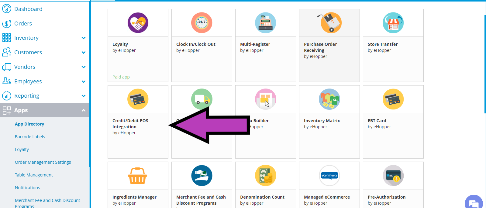 Setting Up Terminal on POS