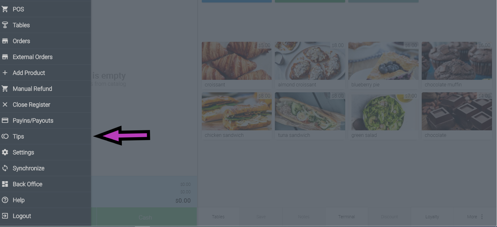 Entering Tips from Receipts and Closing Batch Entering Tips from Receipts and Closing Batch